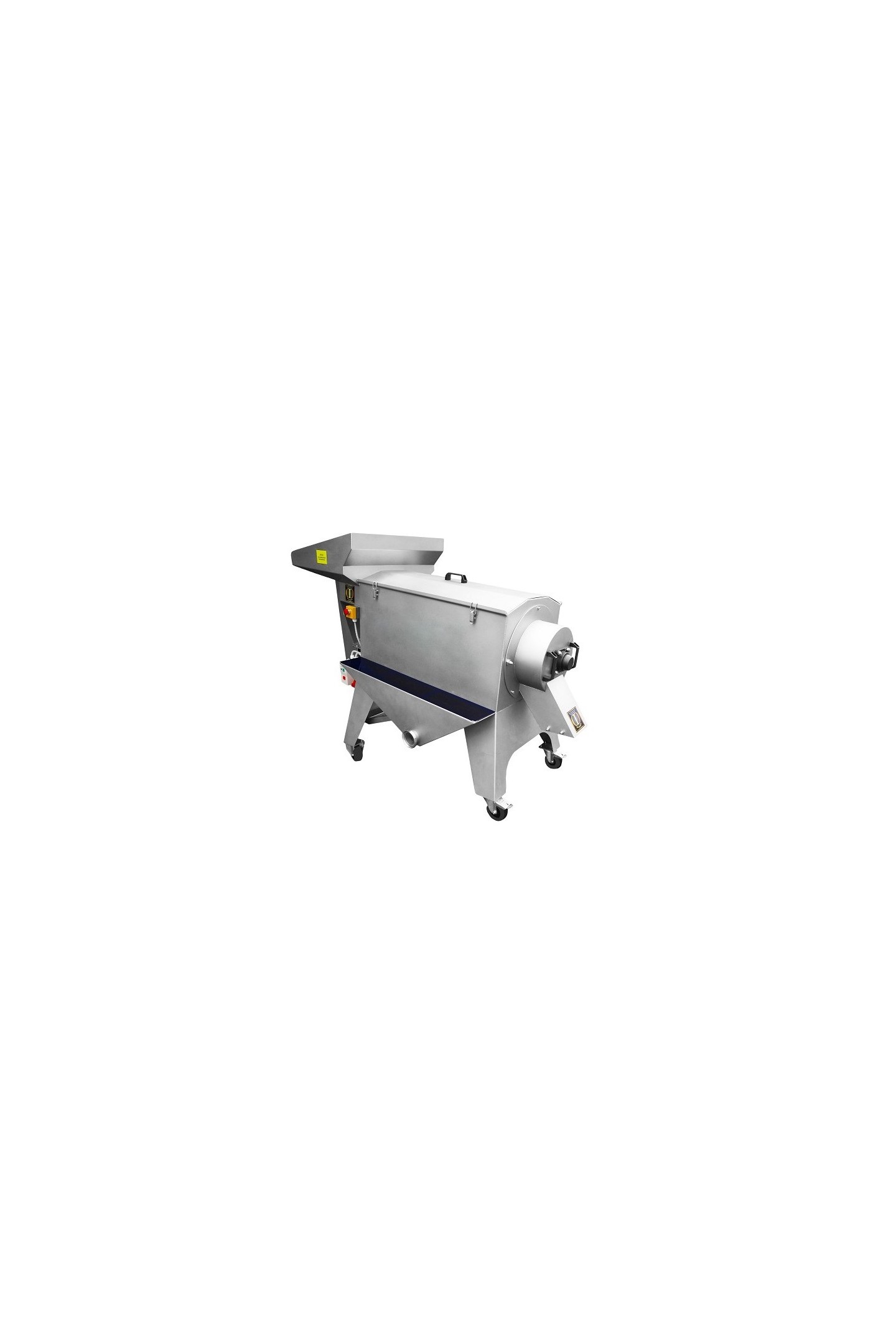 Destoning pulper machine for fruit seed separation