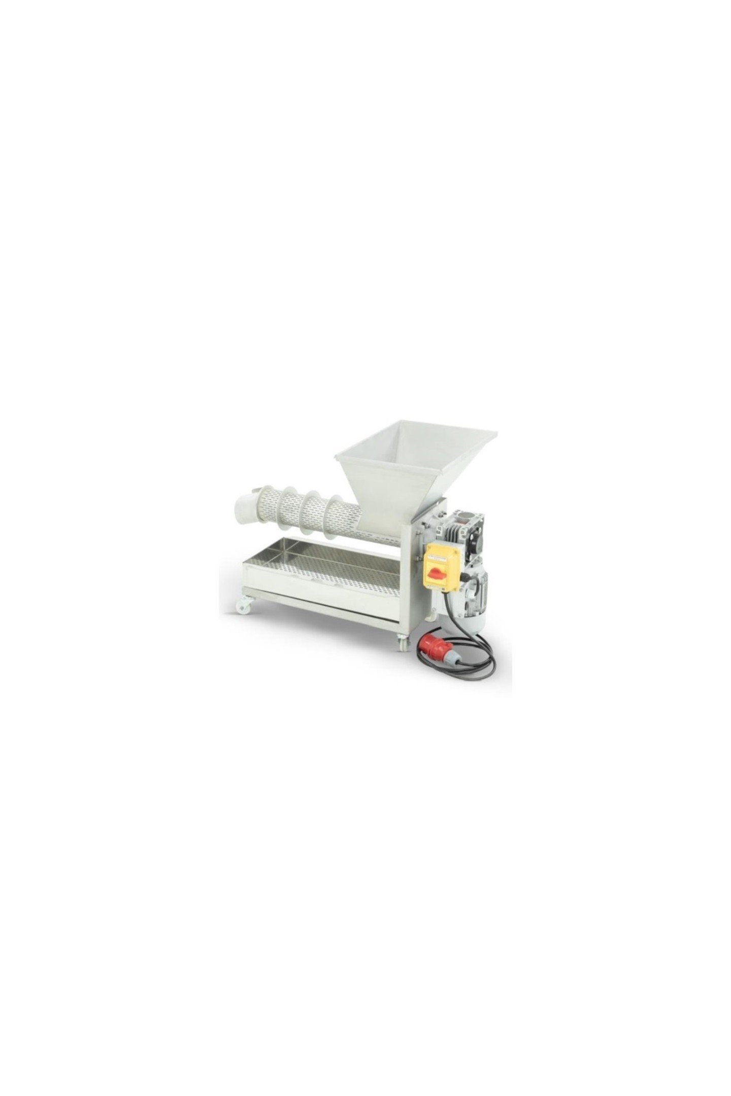 Capping extruder press for honey wax extraction