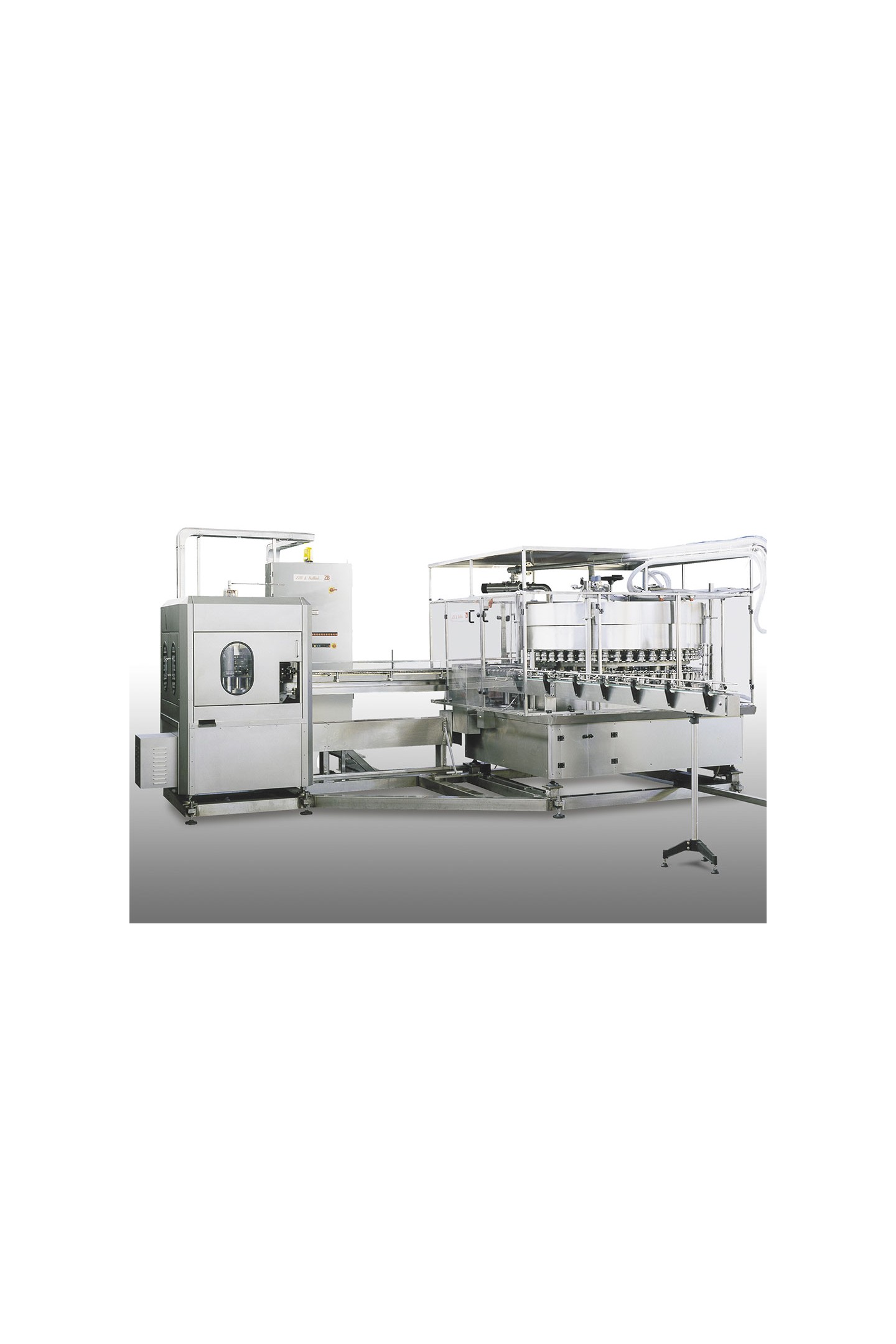 Rotary gravity filler