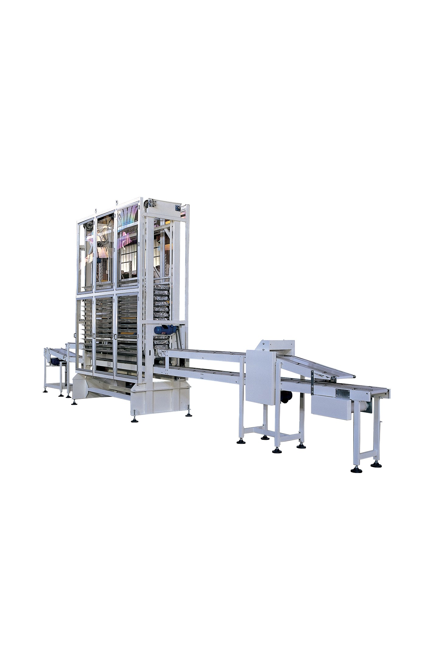 Vertical accumulator