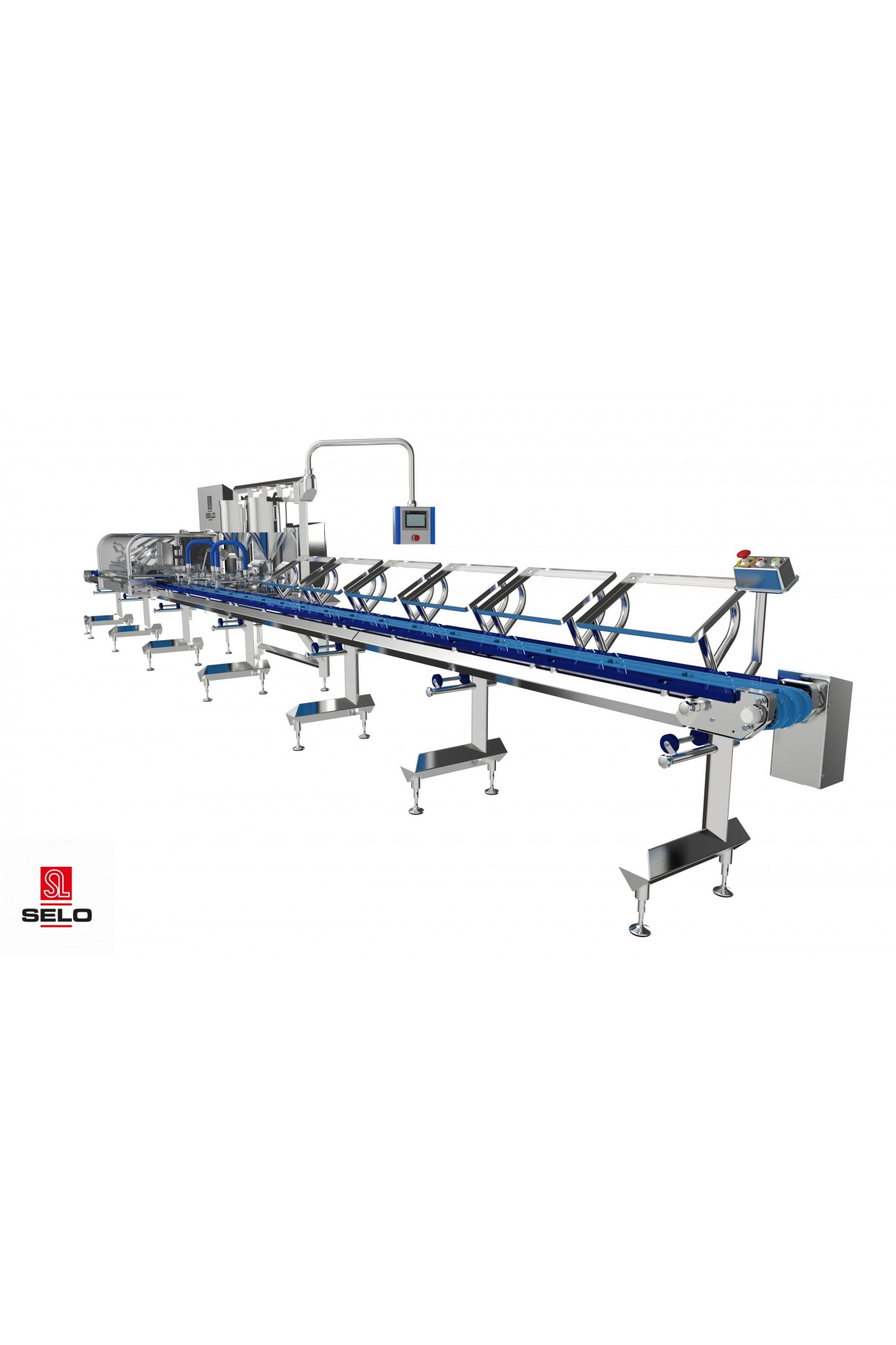 Fully automated sandwich line