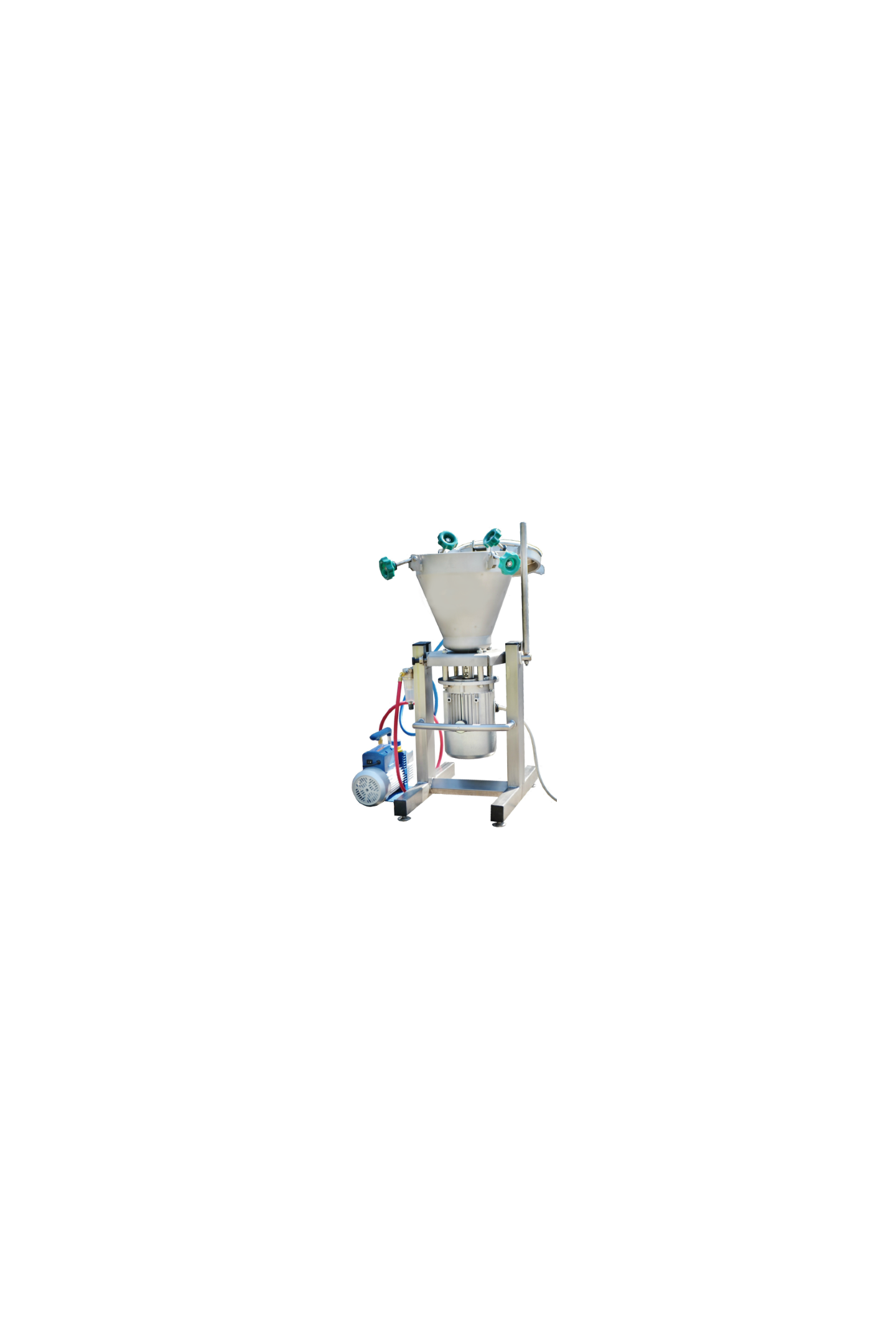 Laboratory vacuum cutter mixer CUT LAB